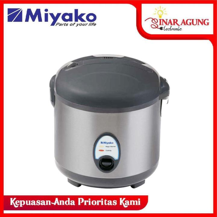 MIYAKO RICE COOKER 1.8L MCM508 MCM-508 SBC - SILVER MIRROR | Lazada ...