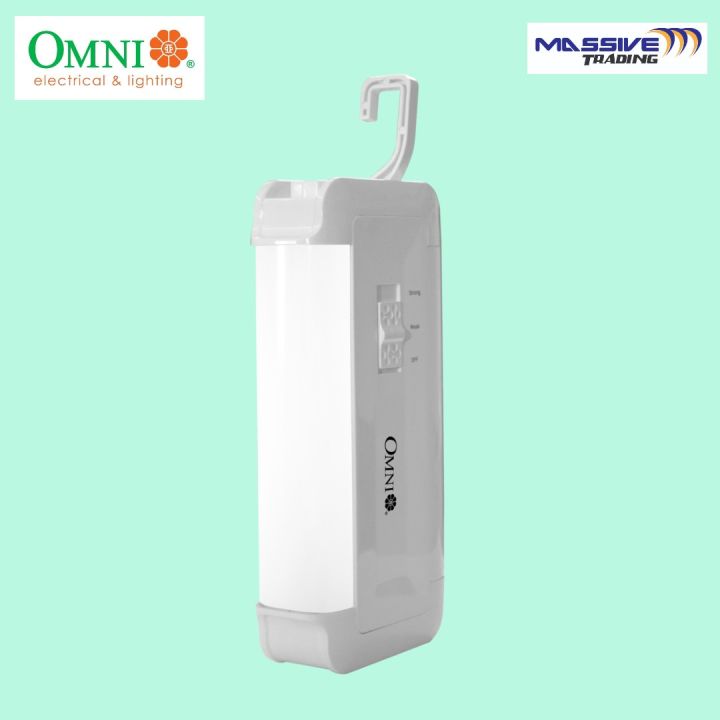 Omni LED rechargeable emergency light AEL-100 | Lazada PH