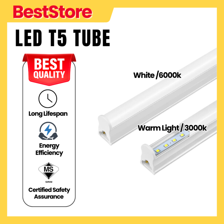 [T5 LED SET] T5 Led Tube Light Lampu Led Siling Led Ceiling Light Panjang Lampu Kalimantang ...