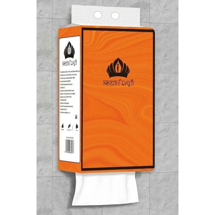 FRESH DAYS Pull-Down Type Tissue Pure Cotton Hanging Paper Towel ...