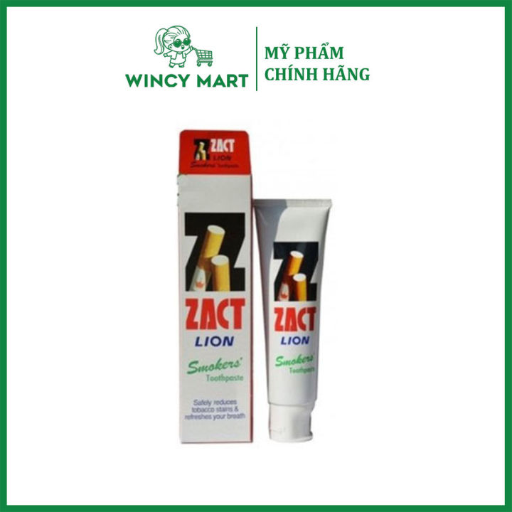Kem Đánh Răng Zact Lion THÁI LAN 140g - Wincy Mart | Lazada.vn