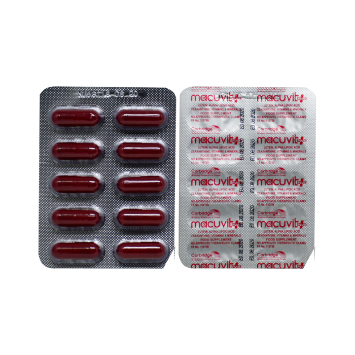 MACUVIT Lutein; Alpha-Lipoic Acid; Zeaxanthin; Vitamins And Minerals 1 ...