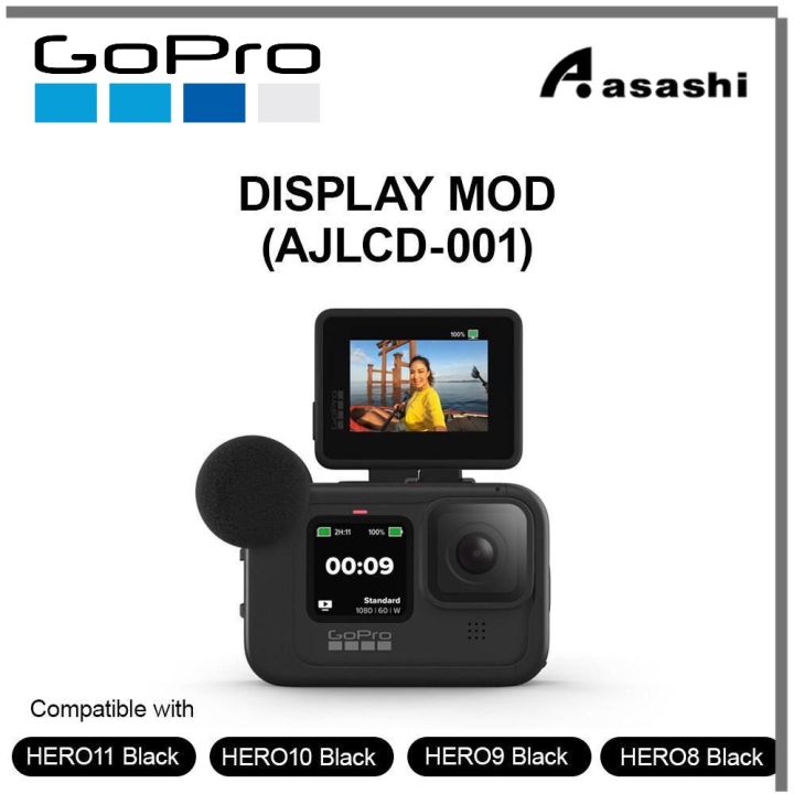 GoPro HERO11 HERO10 HERO9 HERO8 Black Display Mod Front Facing Camera ...