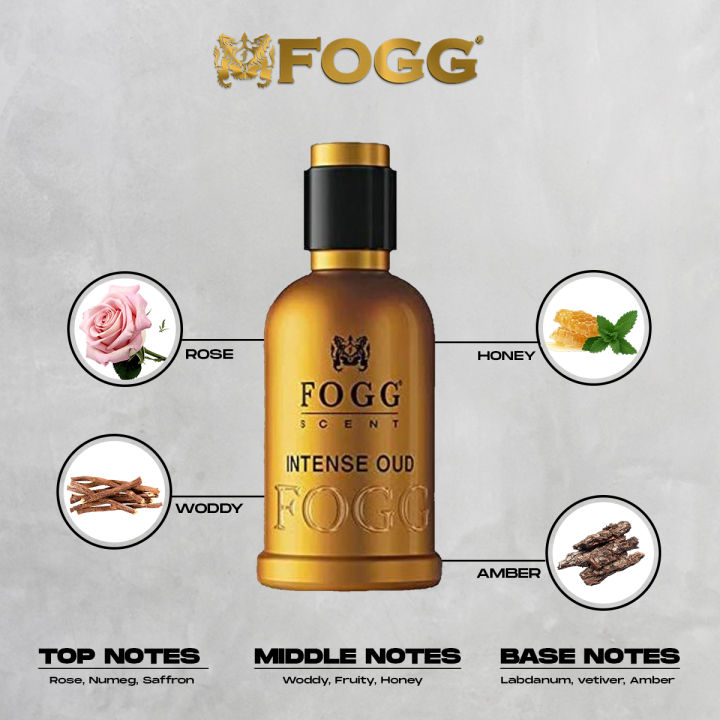 Fogg Perfume Scent Premium Intense Oud 100ml Parfum Dubai Eau De ...