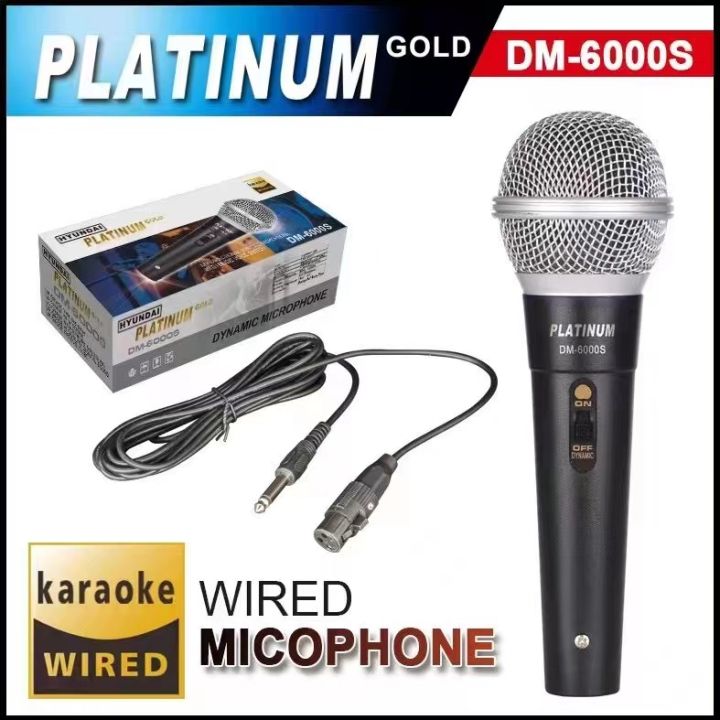 PLATINUM DM-6000 Microphone | Lazada PH