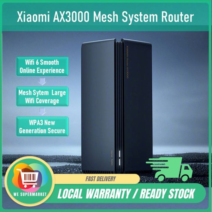 Xaiomi Mesh System AX3000 Dual-Band WIFI 6 Stable Mesh Networking ...