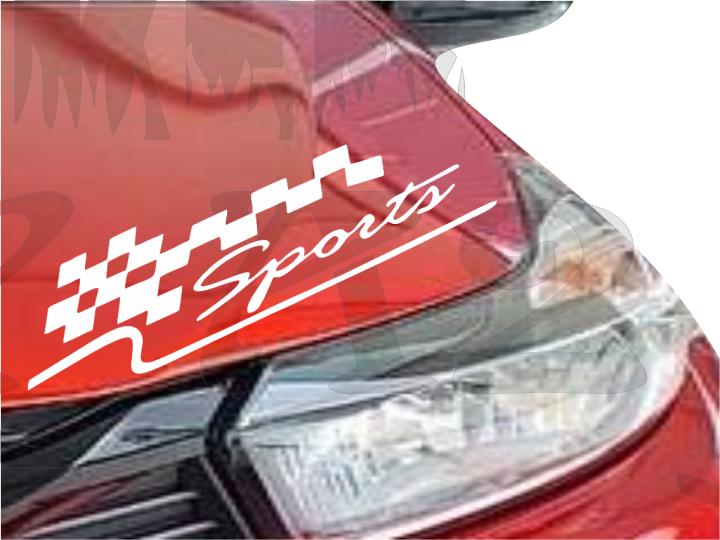 stiker variasi mobil tulisan sport stiker mobil | Lazada Indonesia