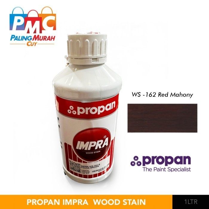 IMPRA WOOD STAIN WS 162 B - RED MAHONY 1 Liter | Lazada Indonesia