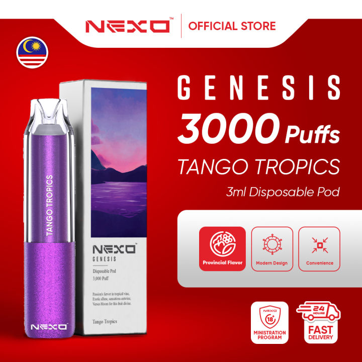 NEXO™ Genesis 3,000 Puff Disposable Pod Vape - Tango Tropics | Lazada