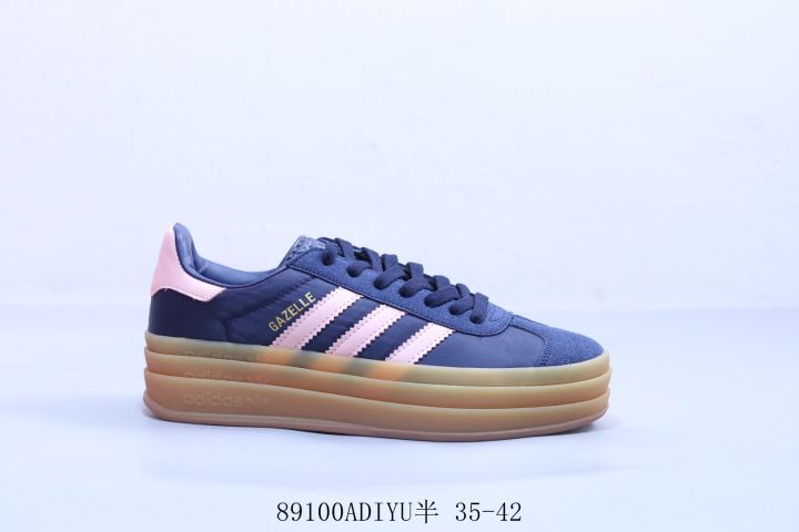 Original Adidas Store OEM Women's Sports Shoes Gazelle Bold Blue Others ...