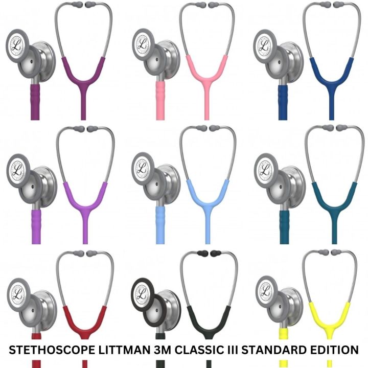 STETHOSCOPE LITTMAN 3M CLASSIC III STANDARD EDITION | Lazada