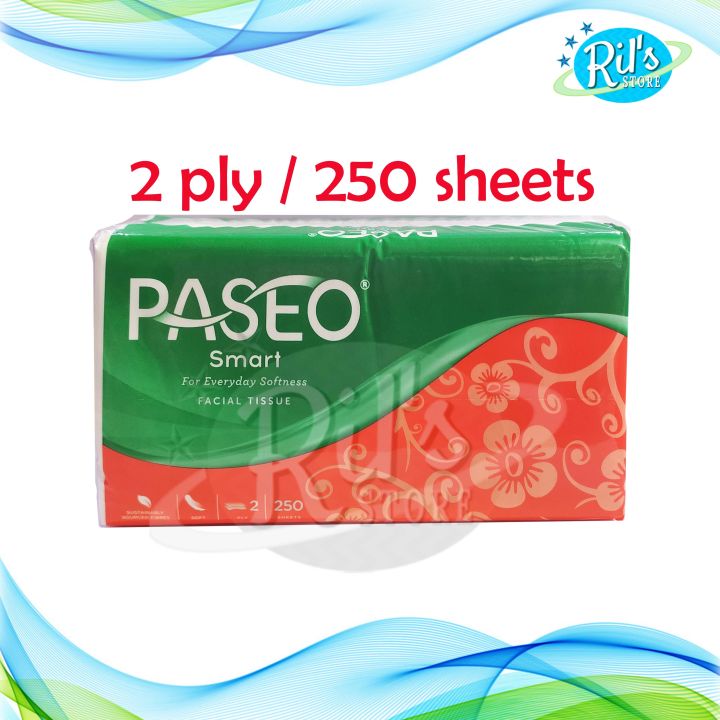 Tissue Paseo / Facial Tissue / Tissue Wajah 250sheet 2 ply Tisu Paseo ...
