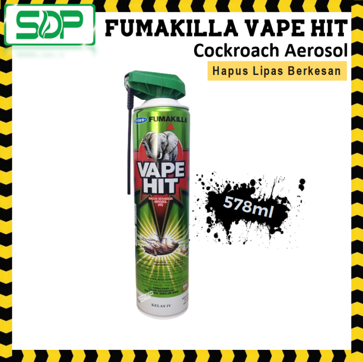 FUMAKILLA VAPE HIT Aerosol/ Cockroach Killer Effective!!/ Berkesan ...