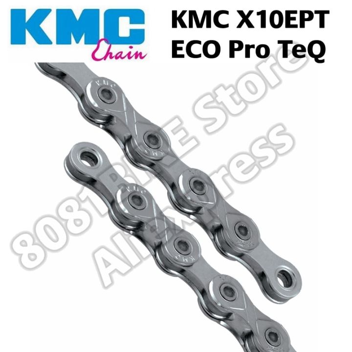 Kmc X10ept Eco Proteq 10-speed Chain Cycle Derailleur Chain 10 Speed ...