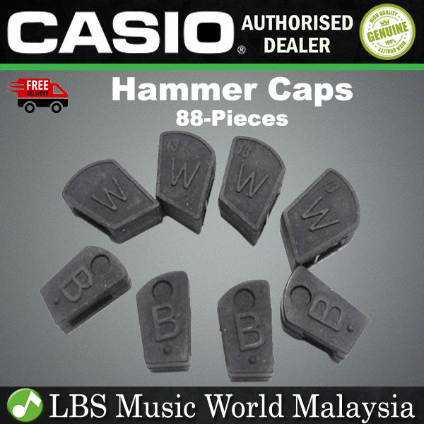 Casio Rubber Key Cap 1 Set 88 Pieces Keyboard and Digital Piano Hammer ...