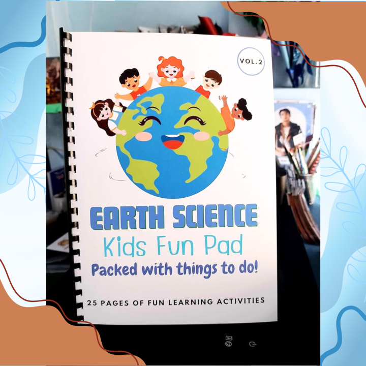 Earth Science Kids Fun Pad Activity Book A4 Size | Lazada PH