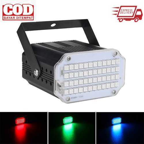Alien Proyektor Lampu Disco DJ Party Lights 48 LED RGB 12Watt Sangat ...