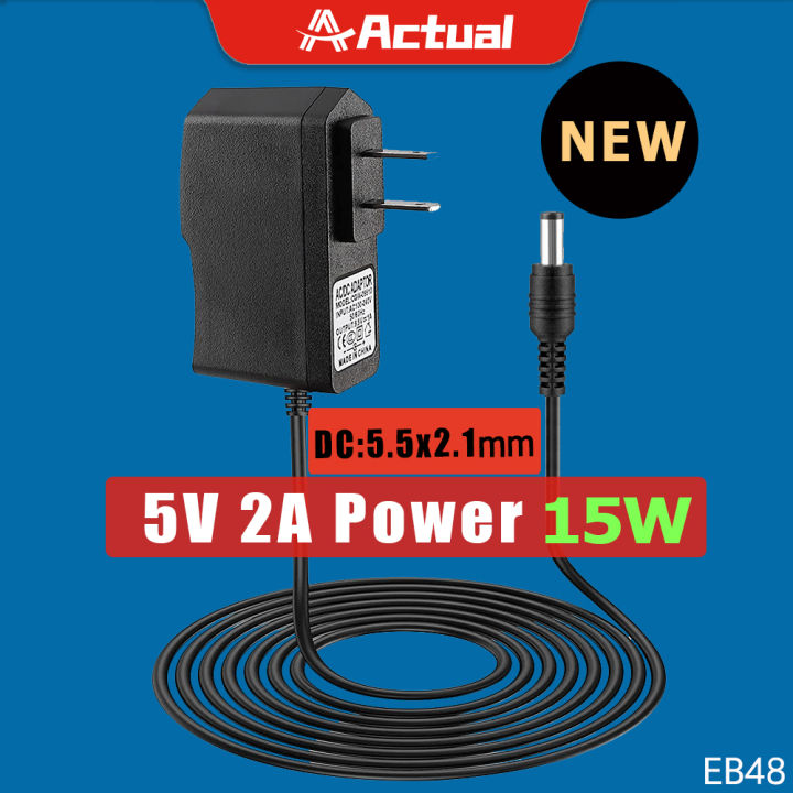 Actual DC 5V 2A Power Supply 5V 2A Adaptor 5V2A Charger for Media ...
