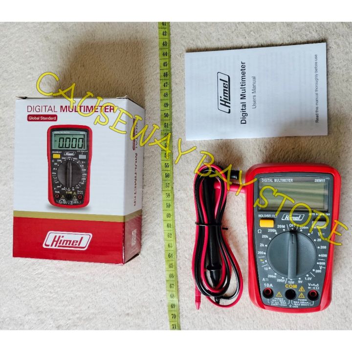 AVOMETER DIGITAL MULTIMETER DIGITAL DIGITAL MULTIMETER HIMEL BIG SALE ...