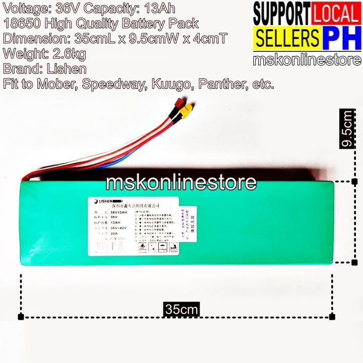 Mober S10 Mober T10 Electric Scooter ORIGINAL LISHEN Brand 36V 48V ...