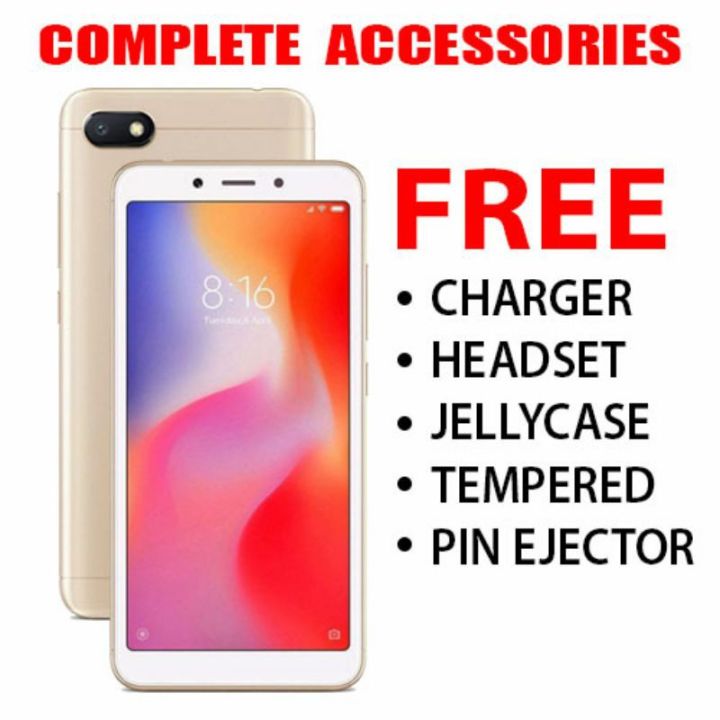 Xiaomi Redmi 6a (Complete Set) 3/32GB Global Rom Original | Lazada PH