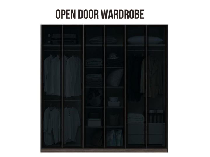 MIXBOX GOLD PRO - Wardrobe Open Door & Sliding Door W5ft 6ft 8ft x H8ft ...