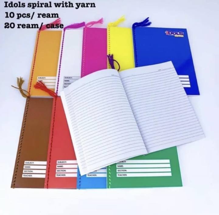 YMS 10pcs Assorted Design Back to School Notebooks with Yarn | Lazada PH