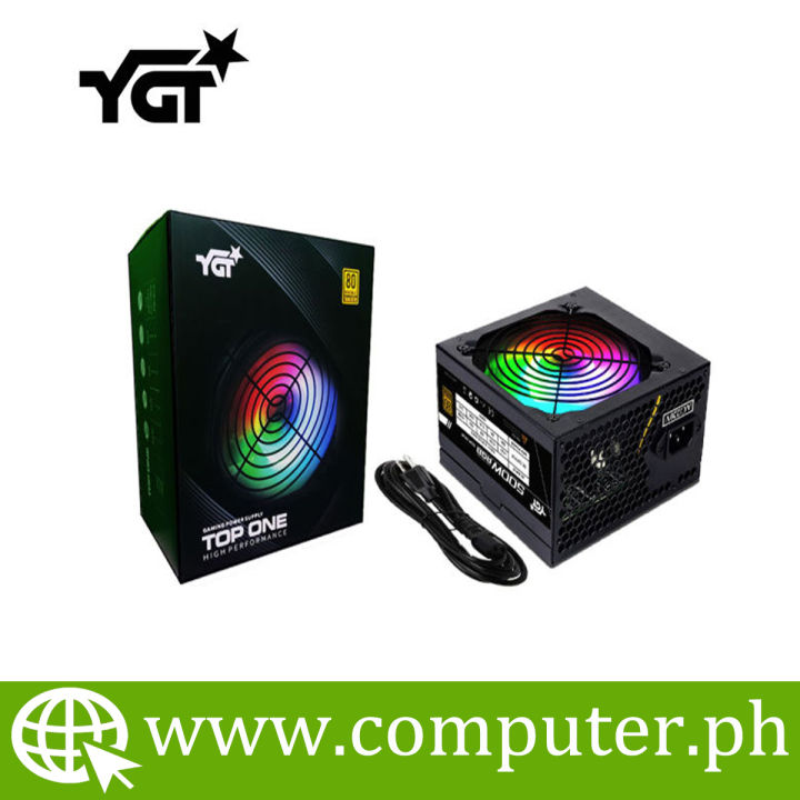 YGT Top One 80 Double Transistor High performance Gaming Power Supply ...