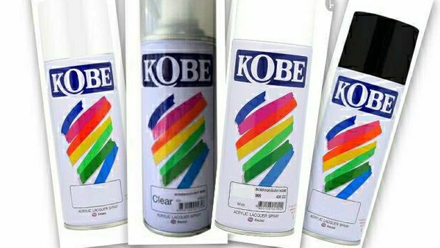 สีสเปรย์ โกเบ spray KOBE อเนกประสงค์ (สินค้ฃาใหม่) สีขายดี เริ่มที่ 25 ...