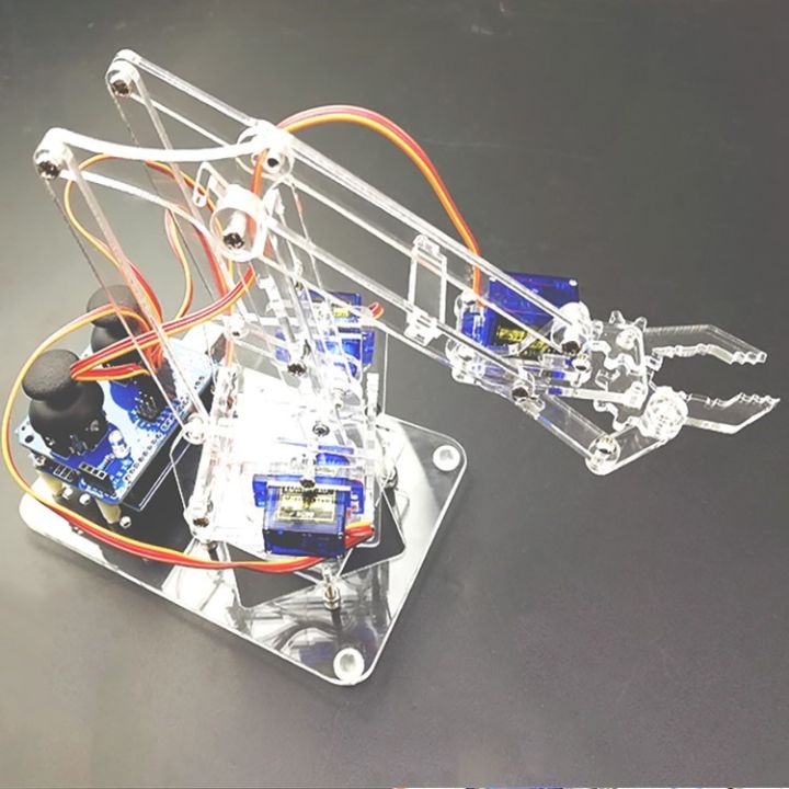 Acrylic manipulator DIY parts UNO Maker Kit 4 degrees of freedom robot ...