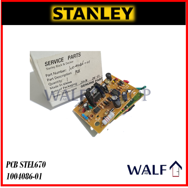 PCB untuk Mesin STEL670 1004086-01 ASLI stanley | Lazada Indonesia