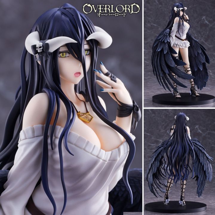Overlord Figure Albedo (Standing Ver.) 22cm Succubus Merciful Pure-White Devil Packed in Box ...