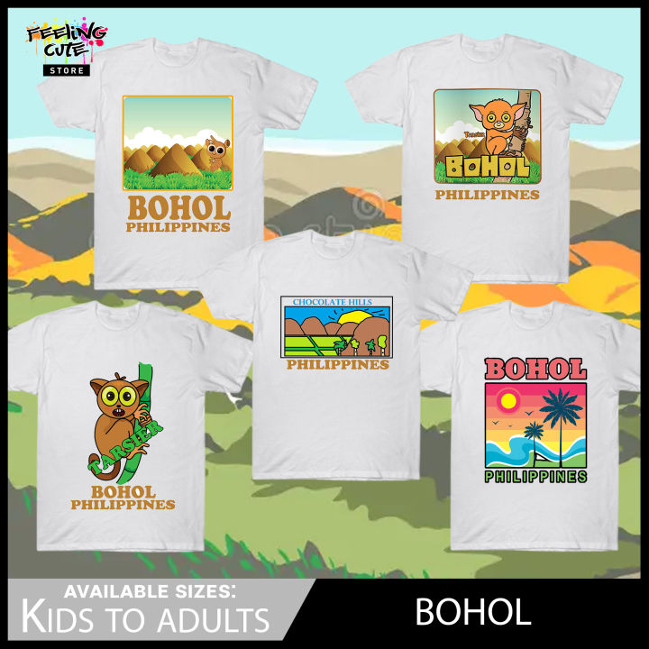 Bohol Philippines Pinas Pilipinas Vacation Shirt for Kids to Adults ...