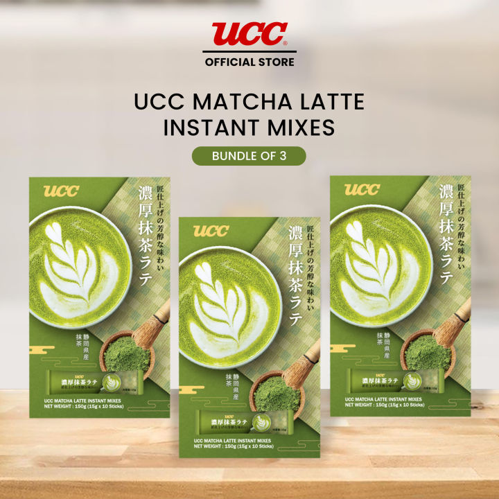 UCC Matcha Latte Instant Mixes 150g (Bundle of 3) | Lazada PH