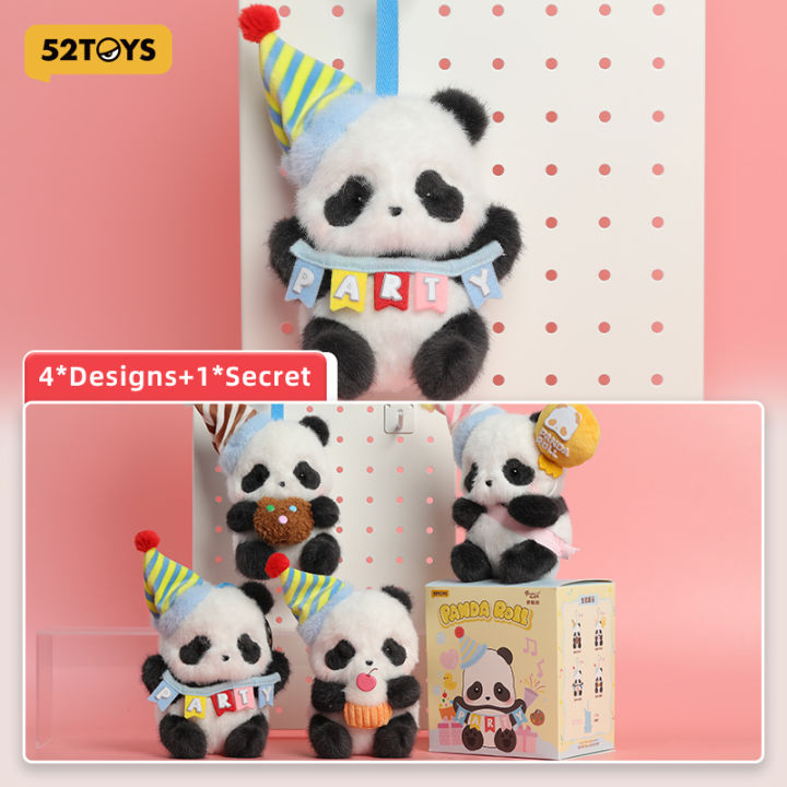 52TOYS Panda Roll Party Series Plush Toy Blind Box Series Blind Box ...