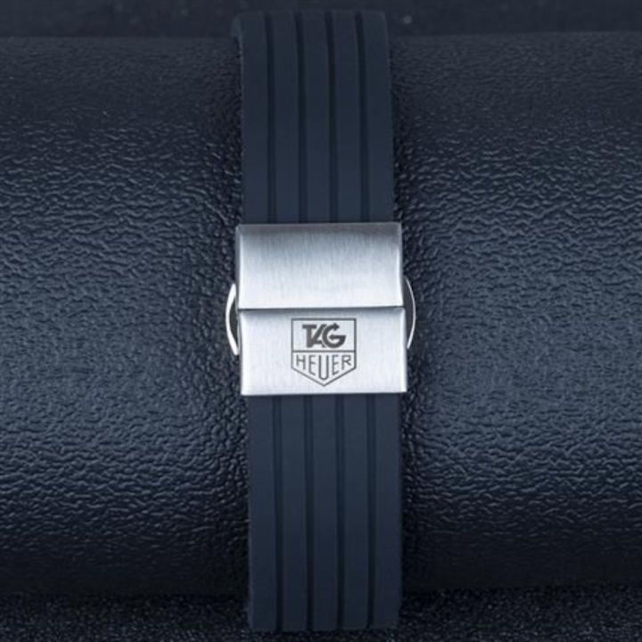 TAG Heuer Silicone Watch Strap Adapted to F1 Monaco Race Series Men's ...