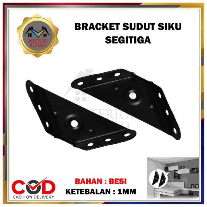 Bracket Siku Segitiga Sudut Ujung Ambalan Bracket Bracket Siku Sudut ...