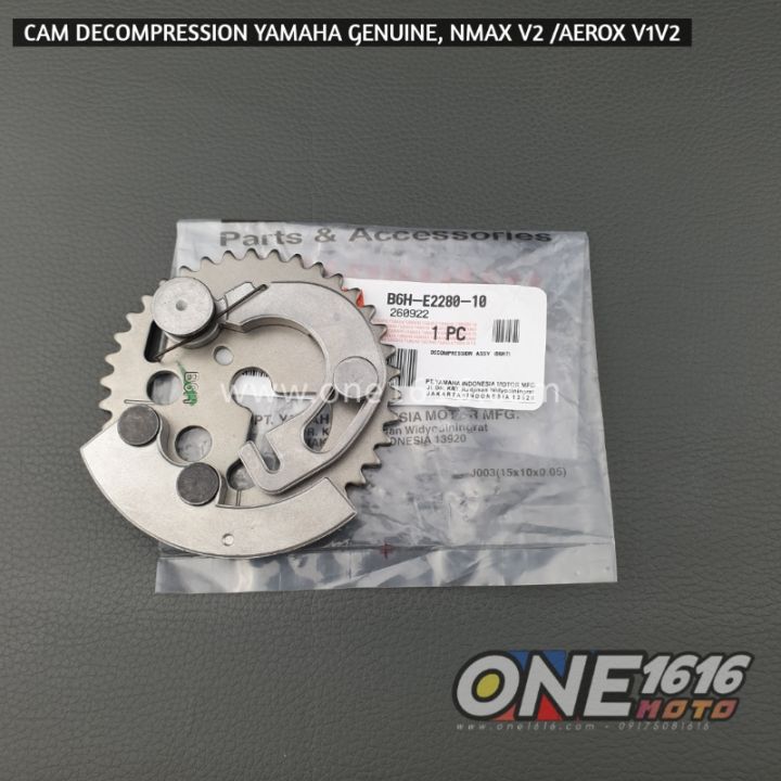 YAMAHA GENUINE CAM DECOMPRESSION B6H-E2280-10 FOR NMAX/AEROX V2 2020 ...