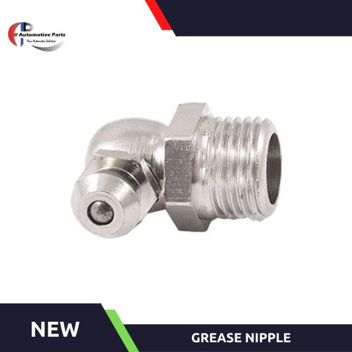GREASE NIPPLE NEPEL PISPOT GEMUK UNIVERSAL 10MM 90 DEGREE BENGKOK ...