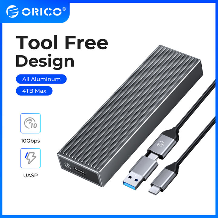 ORICO M2 NVMe SSD Case Aluminum 10Gbps USB3.1 GEN2 Type C M.2 SSD ...