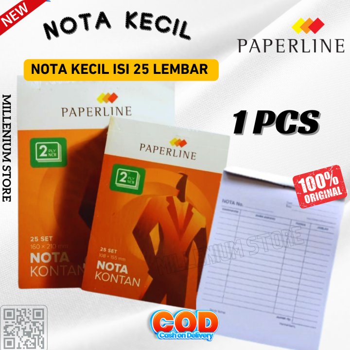 (HARGA PABRIK LANGSUNG !!) Buku Nota Kontan 2 Ply Kecil / Buku Nota ...