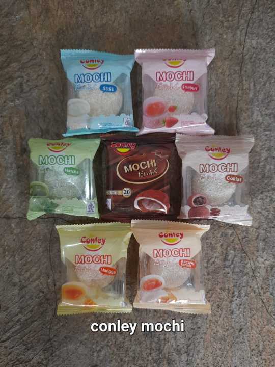 ECERAN - CONLEY MOCHI VIRAL (1 SACHET) COKLAT / MANGGA / STRAWBERRY ...