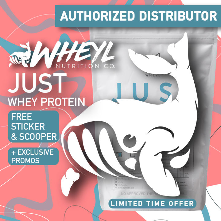 JUST Whey Protein - All Flavors w/ Scooper & Sticker | Lazada PH