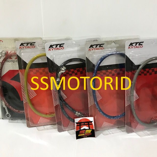 Selang Rem Motor KTC Kytaco 60 cm Universal Bahan Berkualitas Awet dan Kuat - Motor Honda Yamaha ...