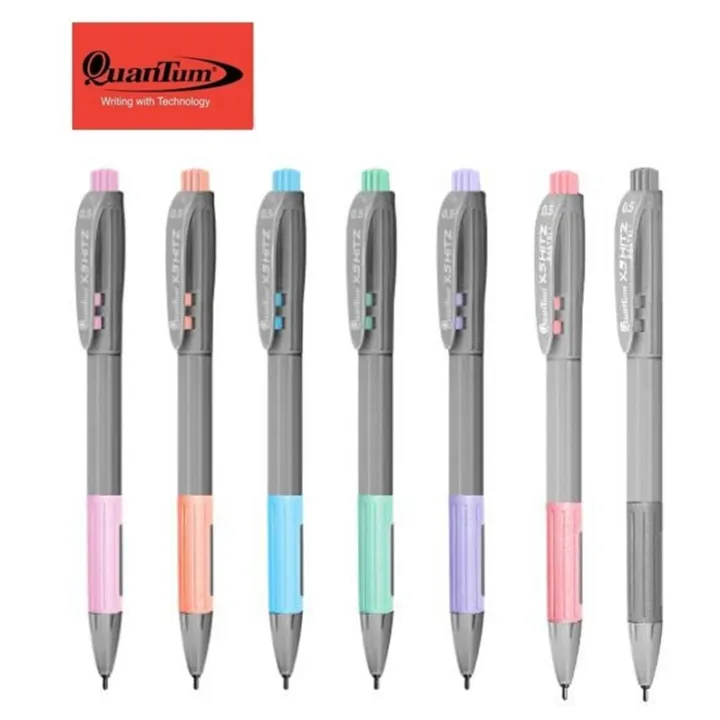 ปากกาลูกลื่น Quantum X5 Hitz ขนาด 0.5 mm. ด้ามPASTEL (แพ็ค 12 ด้าม ...