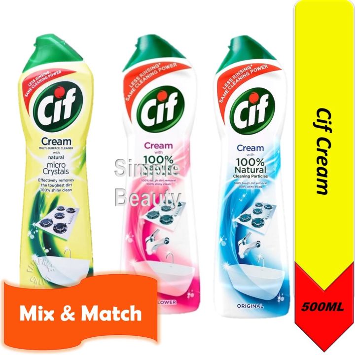 Cif Cream Multi Surface Cleaner, 500ml | Lazada Singapore