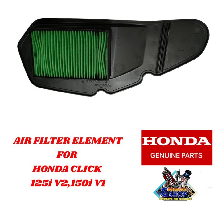 AIR FILTER ELEMENT CLICK 125i /150i V1 & 125i V2 / AIRBLADE 150i - HONDA GENUINE PARTS | Lazada PH
