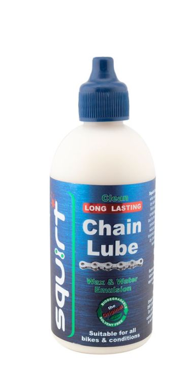 Squirt Lube Long Lasting Dry Chain Lube Wax Lubricant 120ml size ...