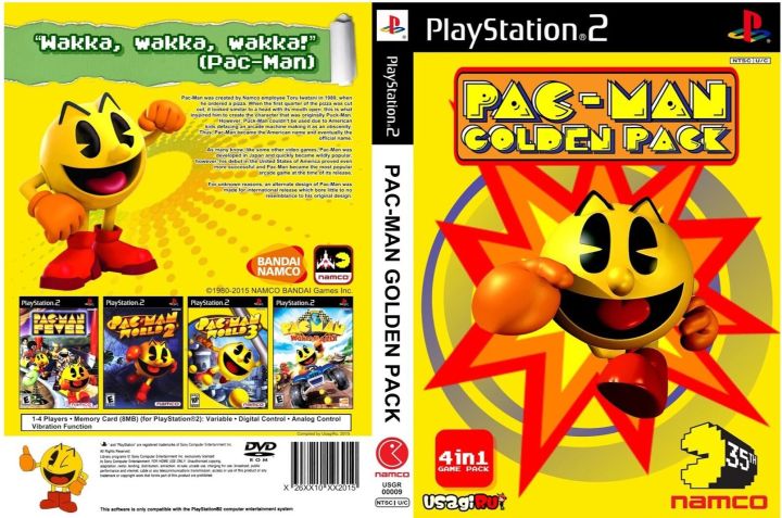 PS2 Pac Man Collection 4 in 1 (DVD Game) | Lazada