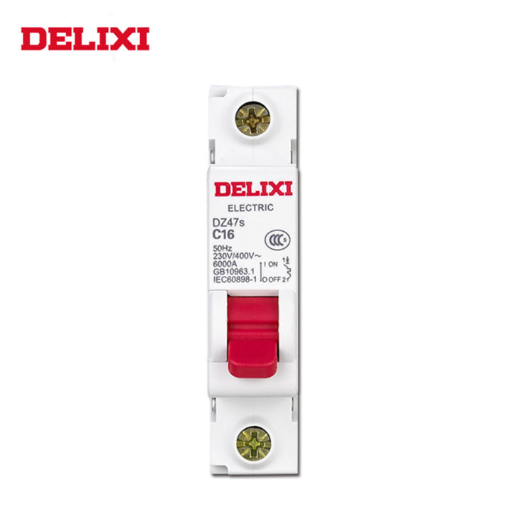【Worth-Buy】 Delixi Dz47s 1P C ประเภท Curve เบรกเกอร์230/400V 1a 2a 3a 10a 16a 20a 25a 32a 40a ...